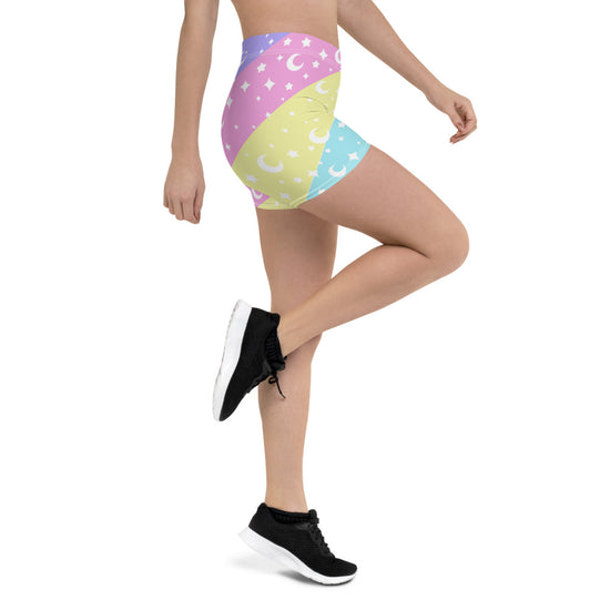 Cosmic Rainbow Shorts – Holley Tea Time